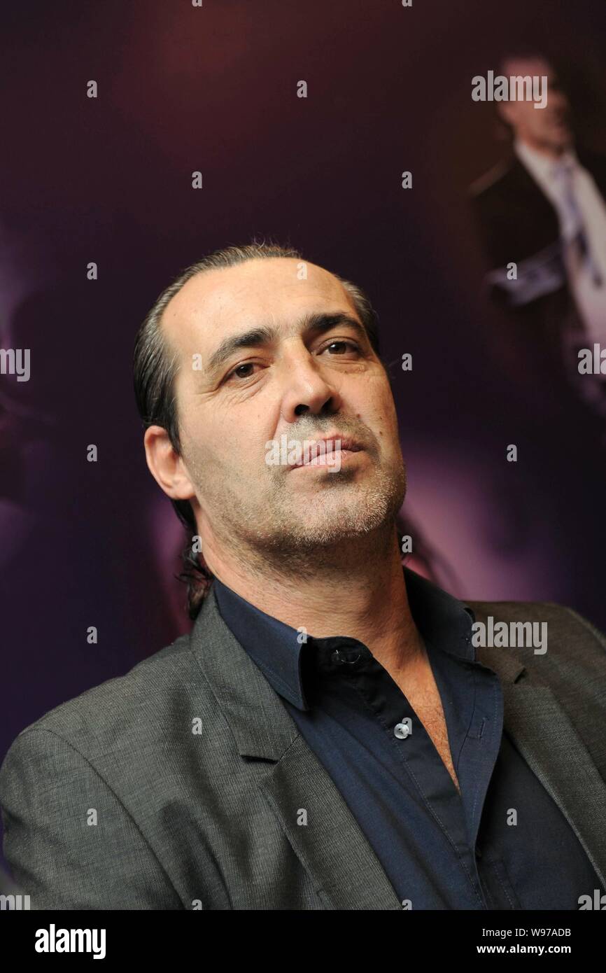 Former Argentina national soccer coach Sergio Batista, the new head coach of Shanghai Shenhua ...