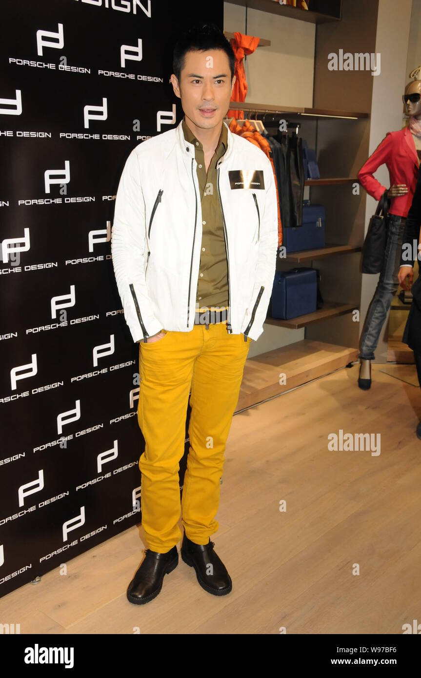 Hong Kong actor kevin Cheng poses during a promotional activity for ...