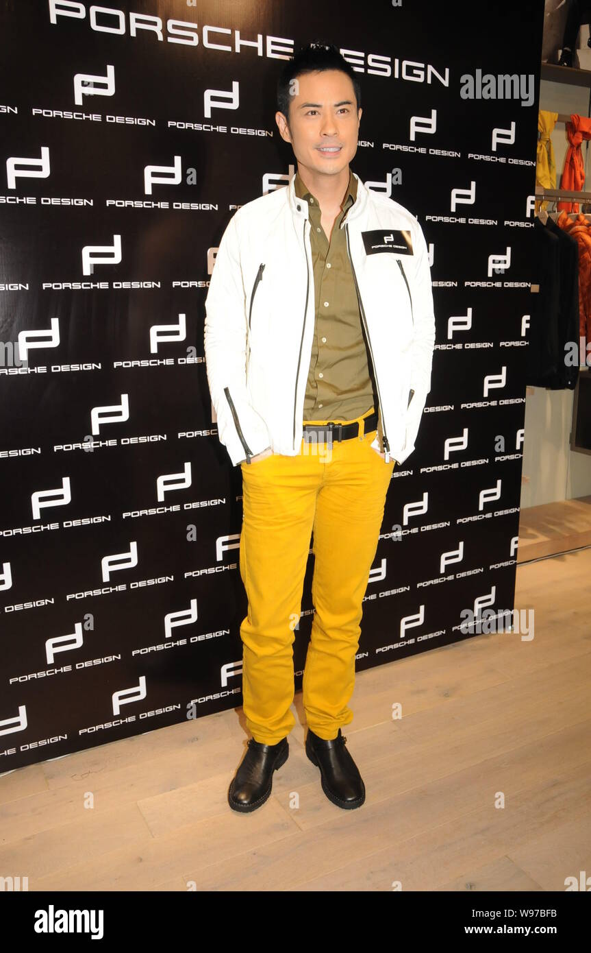 Hong Kong actor kevin Cheng poses during a promotional activity for ...