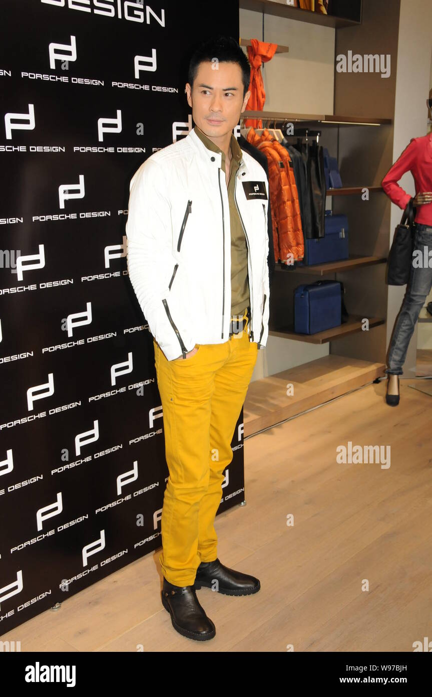 Hong Kong actor kevin Cheng poses during a promotional activity for ...