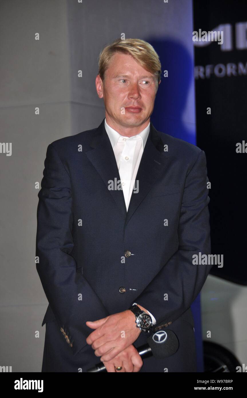 Mika hakkinen finnish racing driver hi-res stock photography and images ...