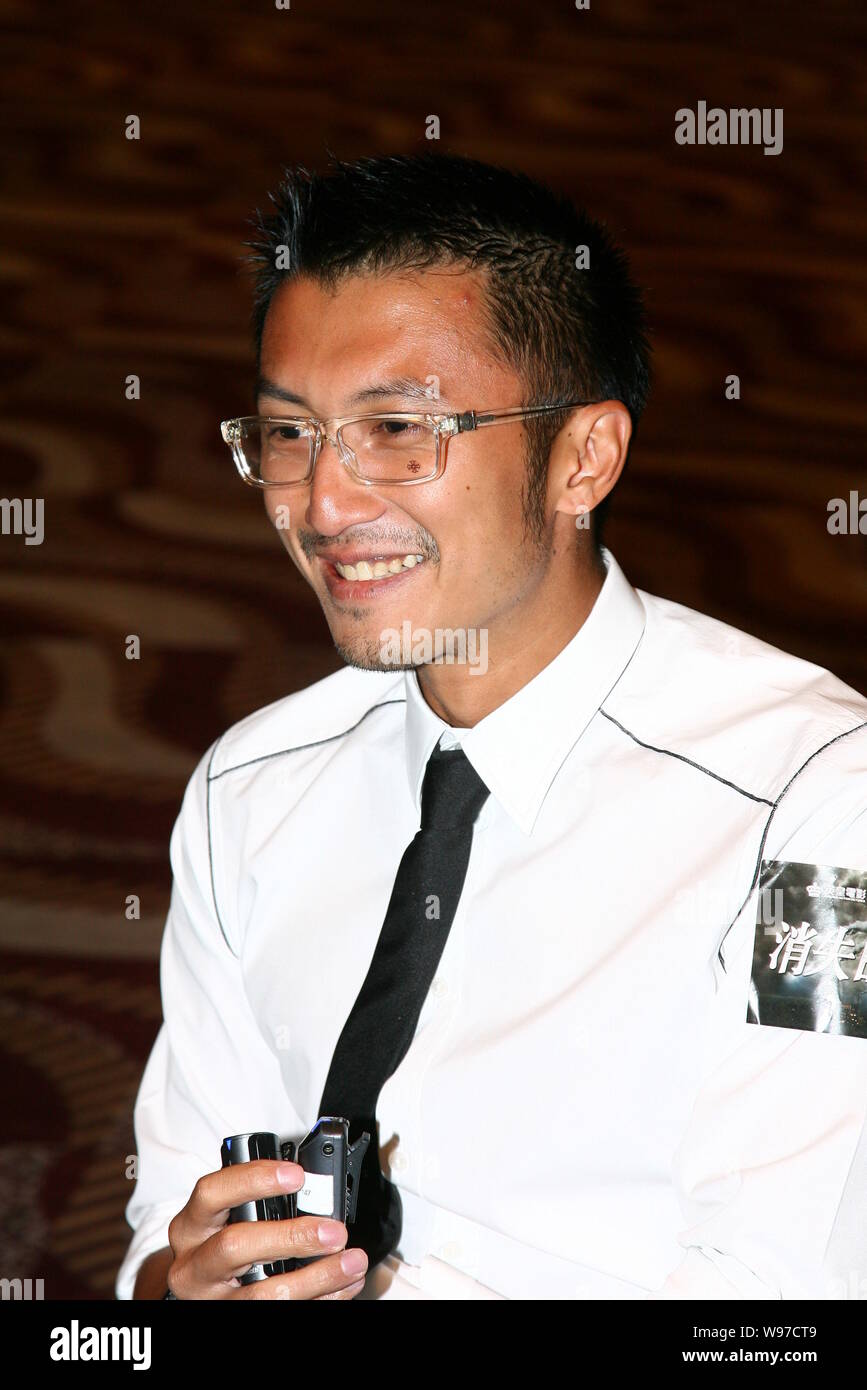 Hong Kong actor Nicholas Tse is pictured as he attends the movie ...