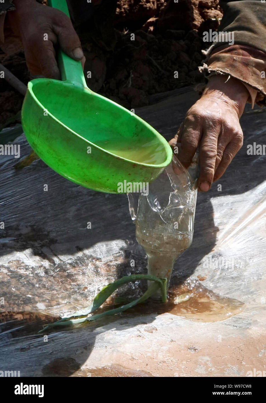Villager drought hi-res stock photography and images - Alamy