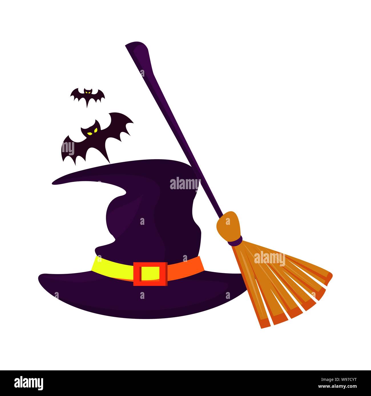 halloween october scary celebration cartoon Stock Vector Image & Art ...