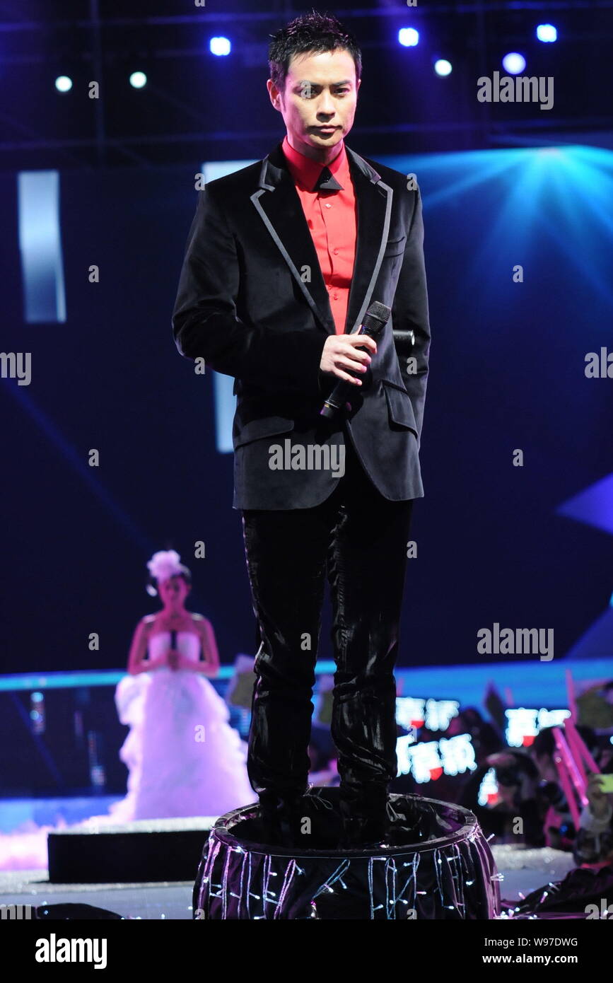 American actor Kevin Cheng is pictured during the 2012 Shanghai Dragon ...