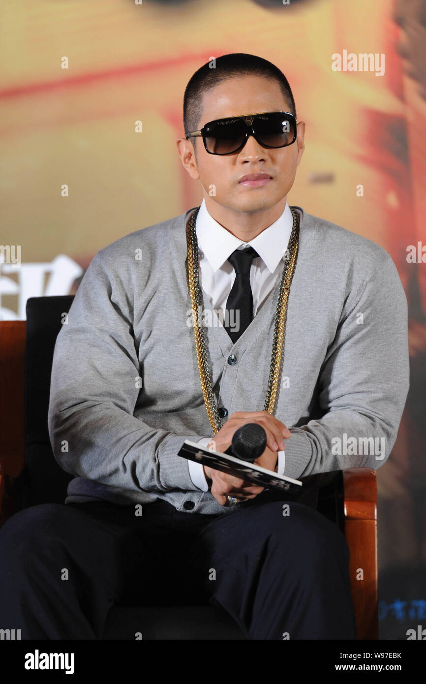 South Korean actor Steve Yoo Seung Jun attends a press conference for ...