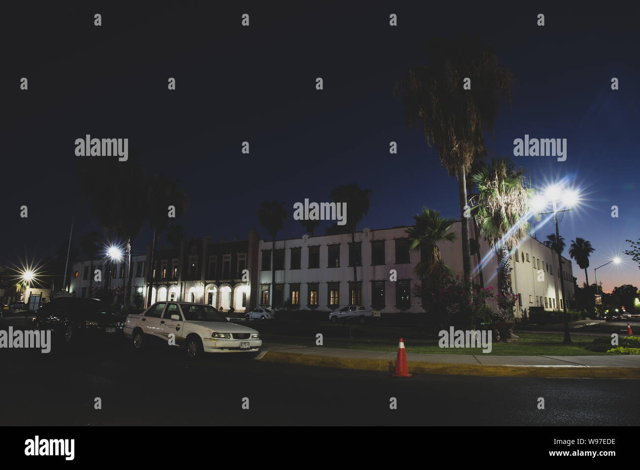 Rectory building of the University of Sonora. UNISON in Hermposillo ...