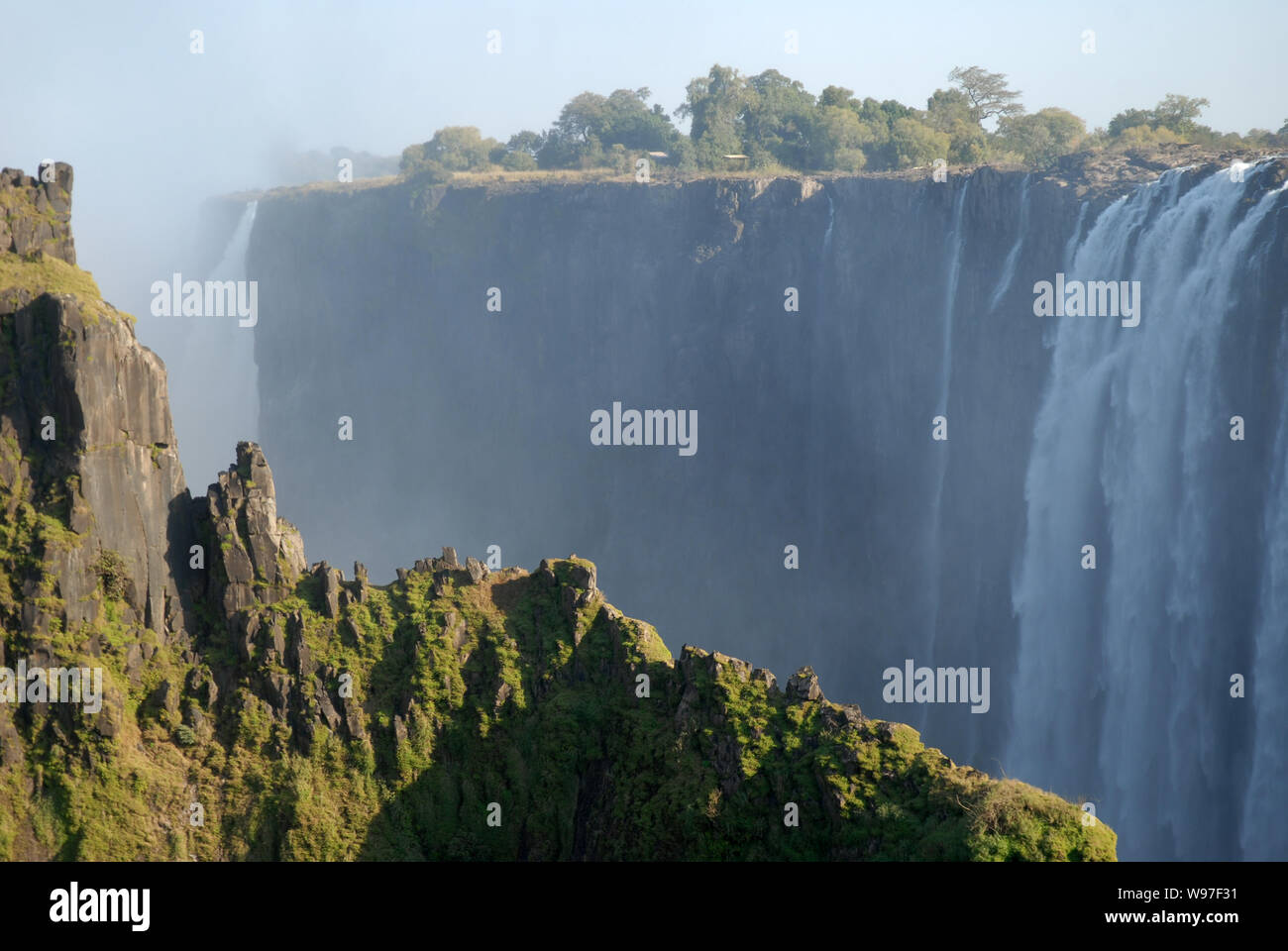 Victoria Falls Waterfall, LIVINGSTONE, ZAMBIA Stock Photo - Alamy