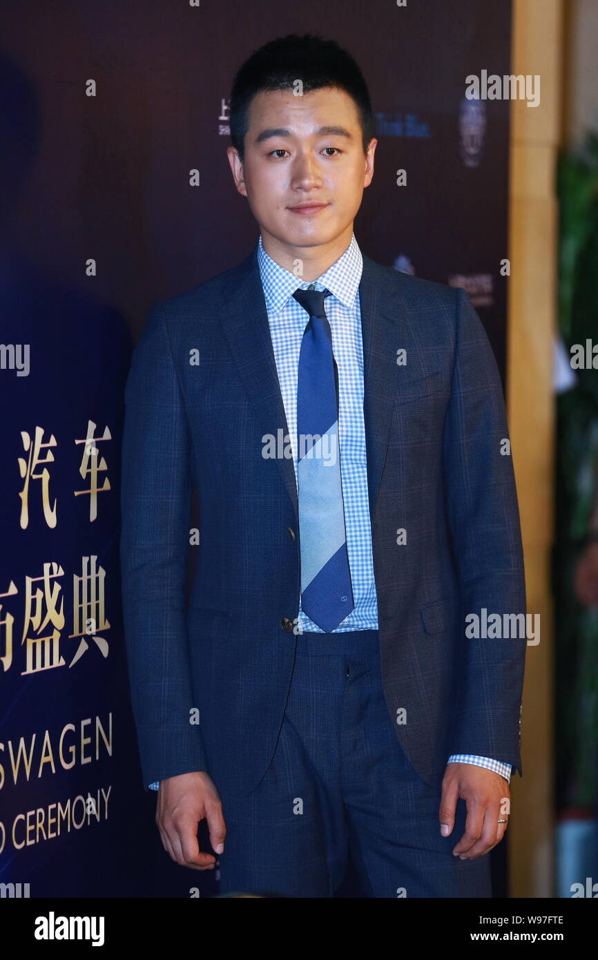 Chinese actor Tong Dawei attends the releasing ceremony of the 2012 ...