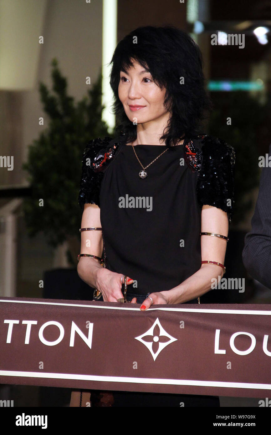 Hong Kong actress Maggie Cheung attends the opening ceremony for the ...