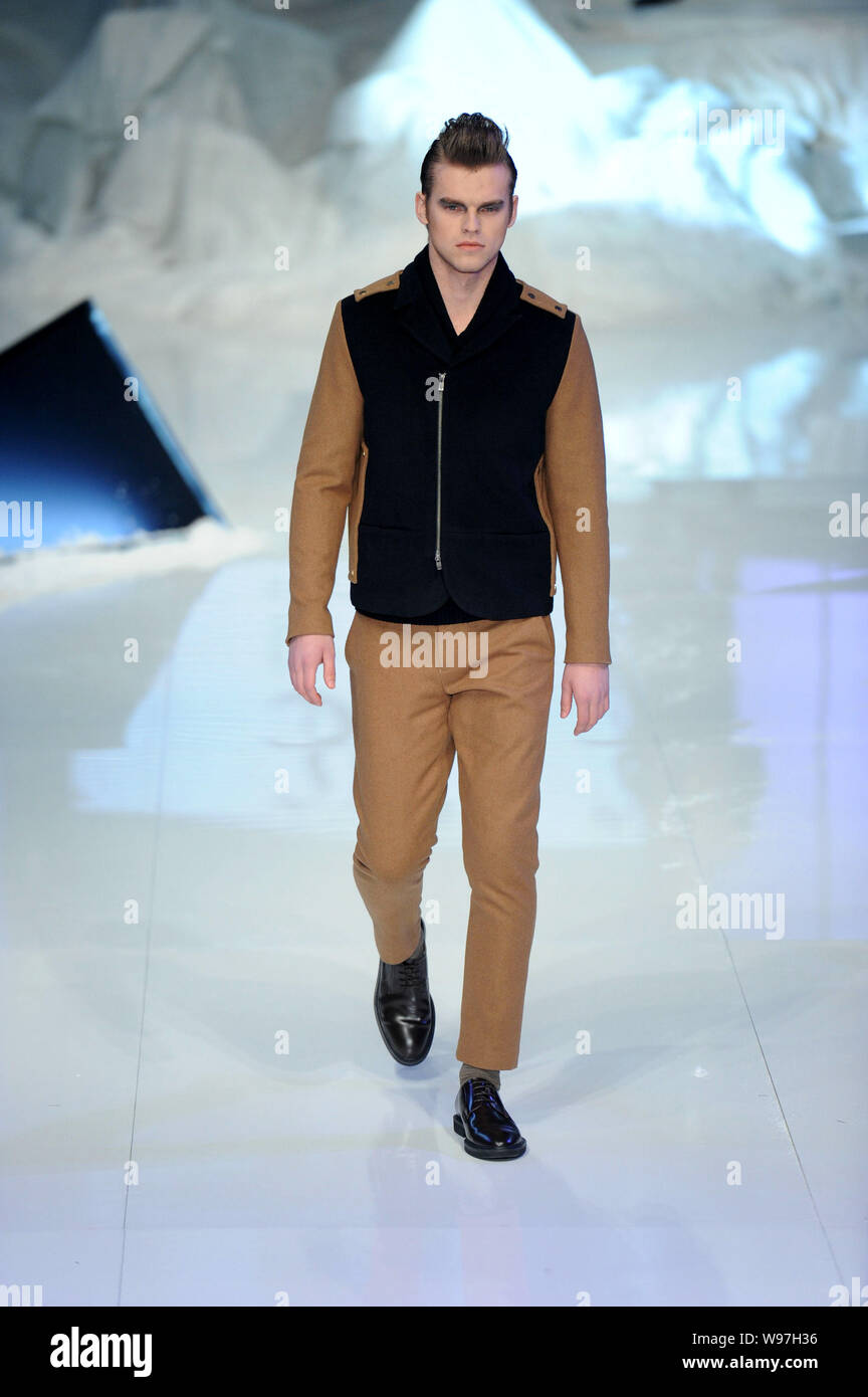 Cabbeen Chic fashion show during the China Fashion Week Autumn/Winter ...