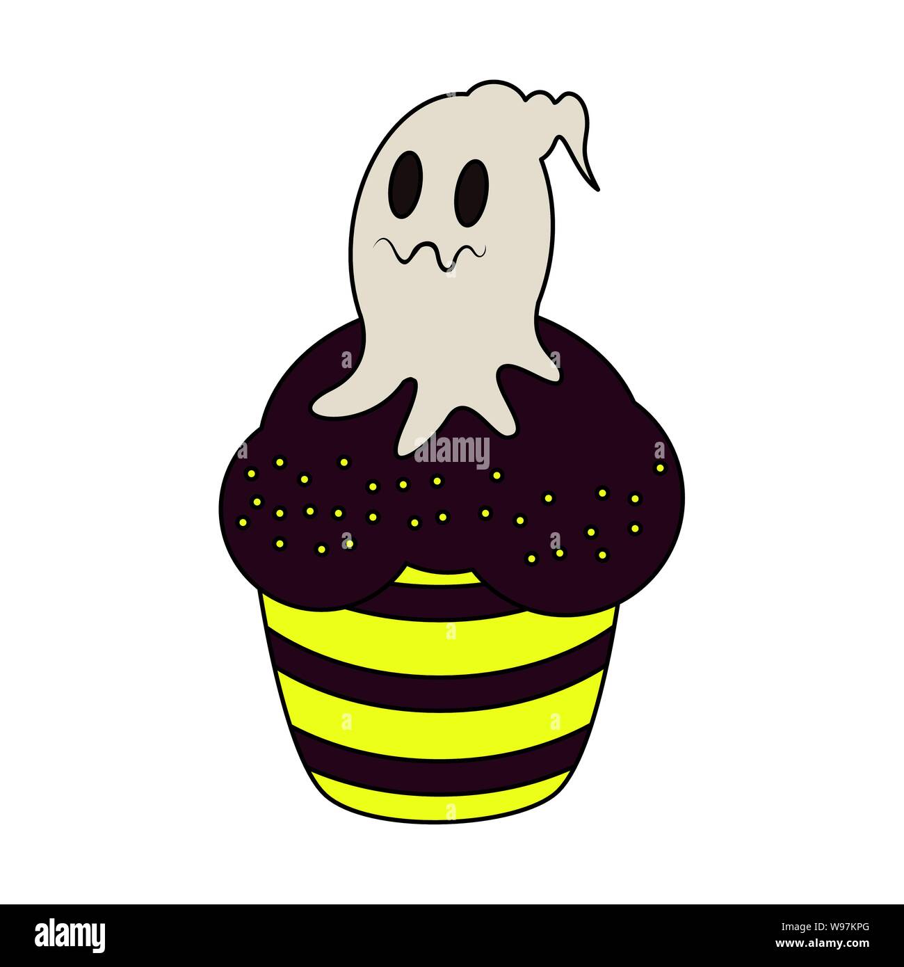 halloween october scary celebration cartoon Stock Vector Image & Art ...