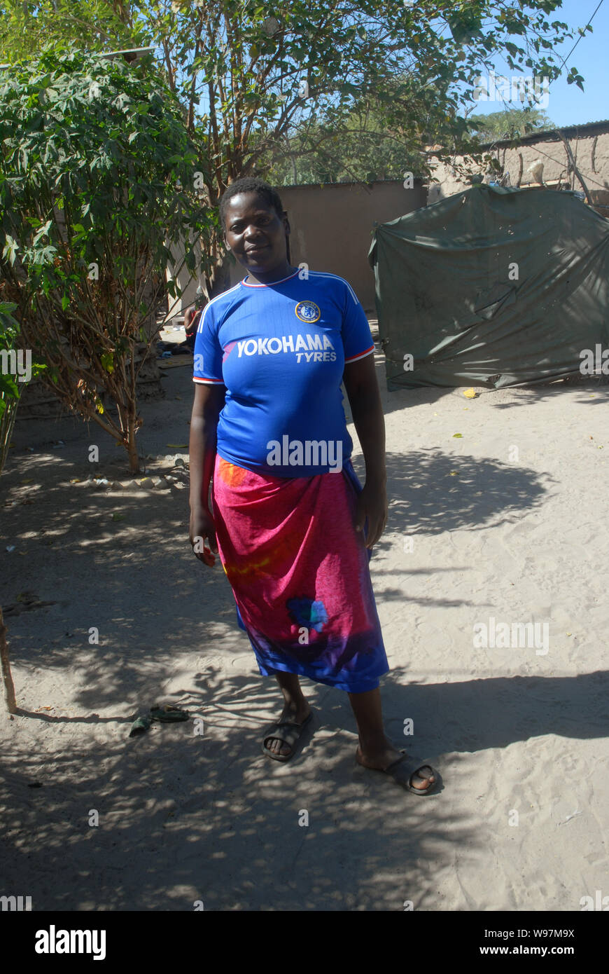 Zambian lady hi-res stock photography and images - Alamy
