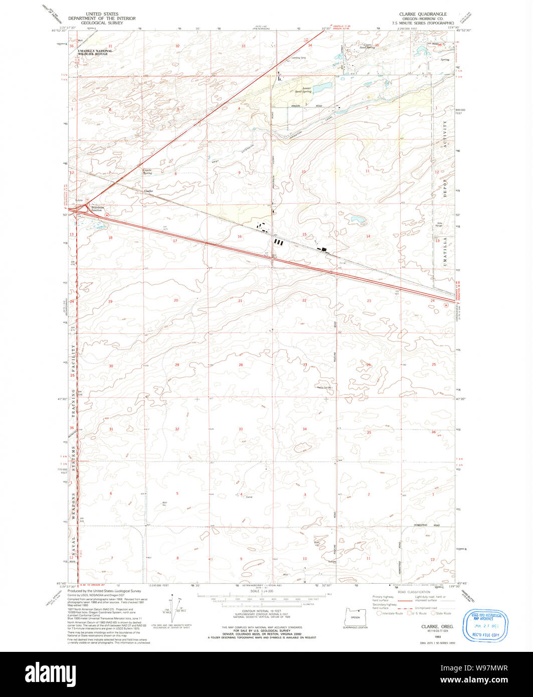 Clarke map Cut Out Stock Images & Pictures - Alamy