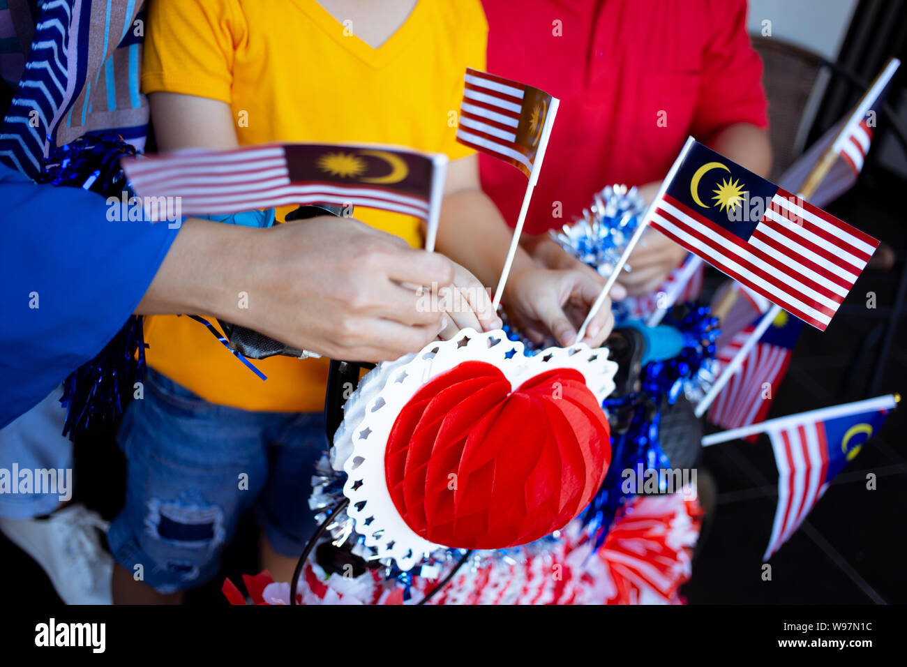 malaysia basikal hias celebration Stock Photo - Alamy