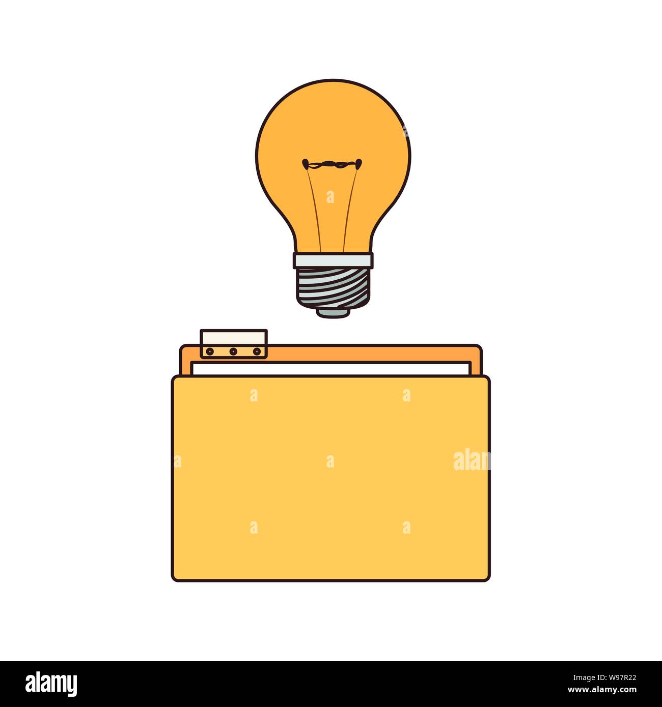 Light bulb paper holder hi-res stock photography and images - Alamy