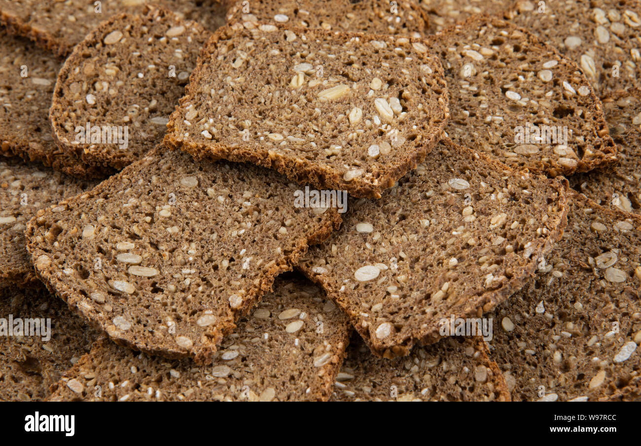 Stacked slices loaf bread hi-res stock photography and images - Alamy