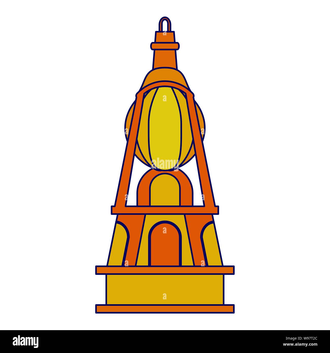 lantern decoration festival lamp cartoon Stock Vector Image & Art - Alamy