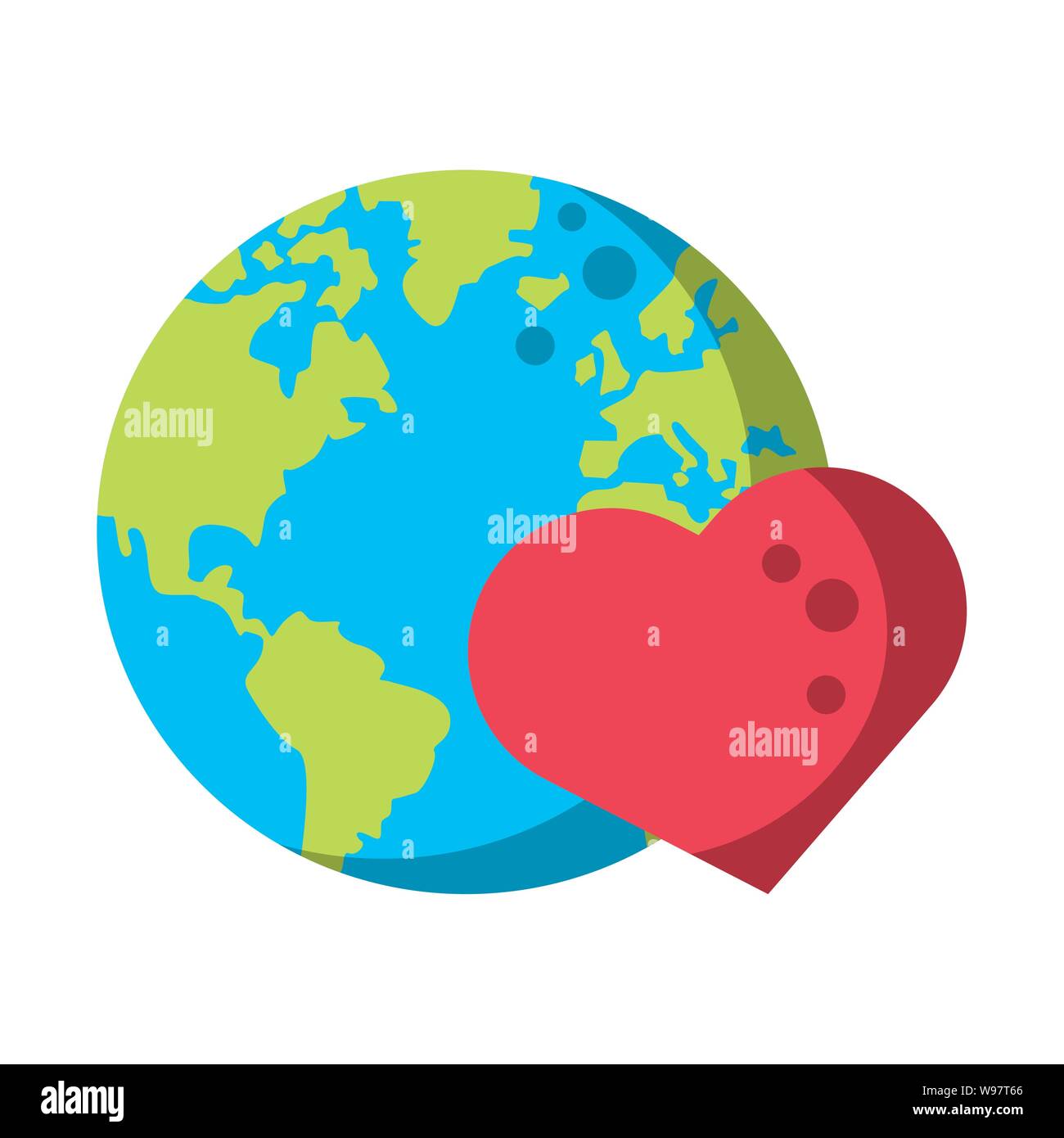 world map earth globe cartoon Stock Vector Image & Art - Alamy