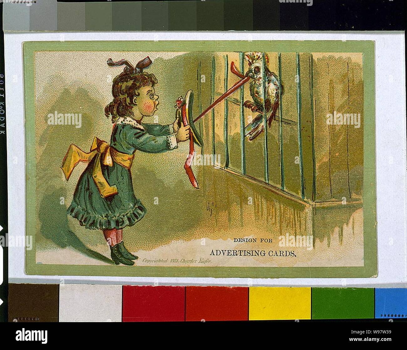 Design for advertising cards Stock Photo - Alamy