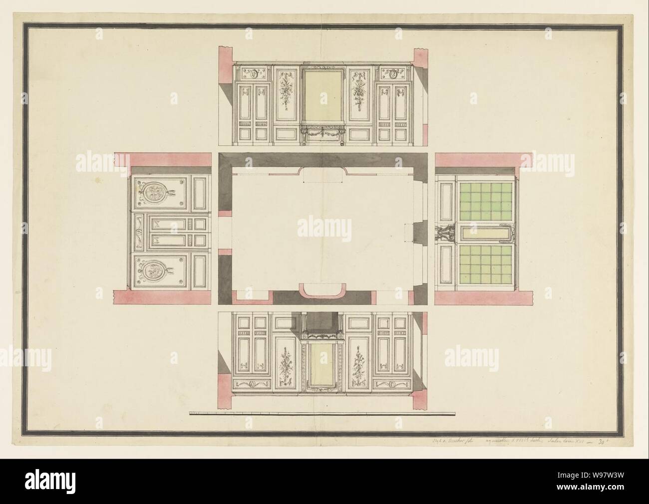 Four walls hi-res stock photography and images - Alamy