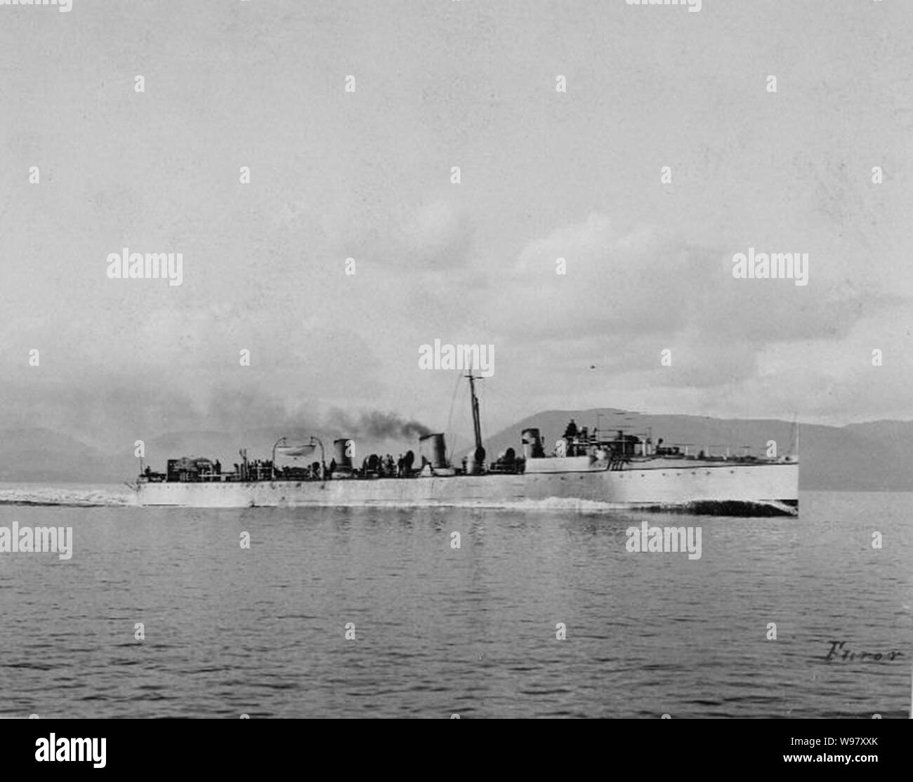 Destroyer Furor ca.1896 Stock Photo - Alamy