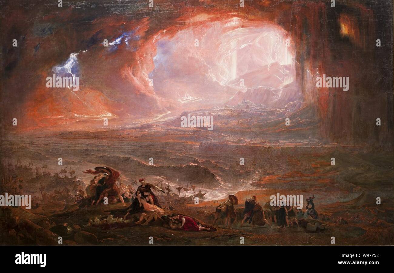 Destruction of Pompeii and Herculaneum Stock Photo - Alamy