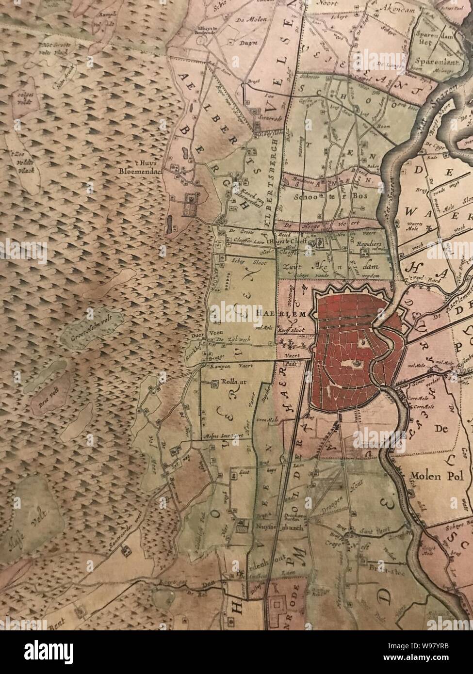 Hoogheemraadschap rijnland map hi-res stock photography and images - Alamy