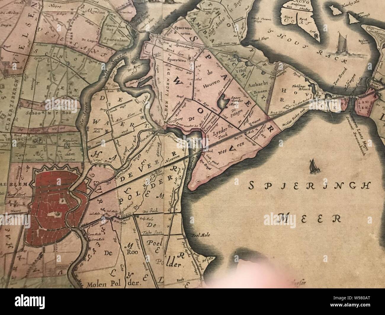 Hoogheemraadschap rijnland map hi-res stock photography and images - Alamy