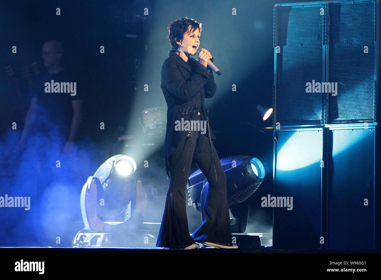 Irish rock band The CranBerries performs at a concert on their China ...