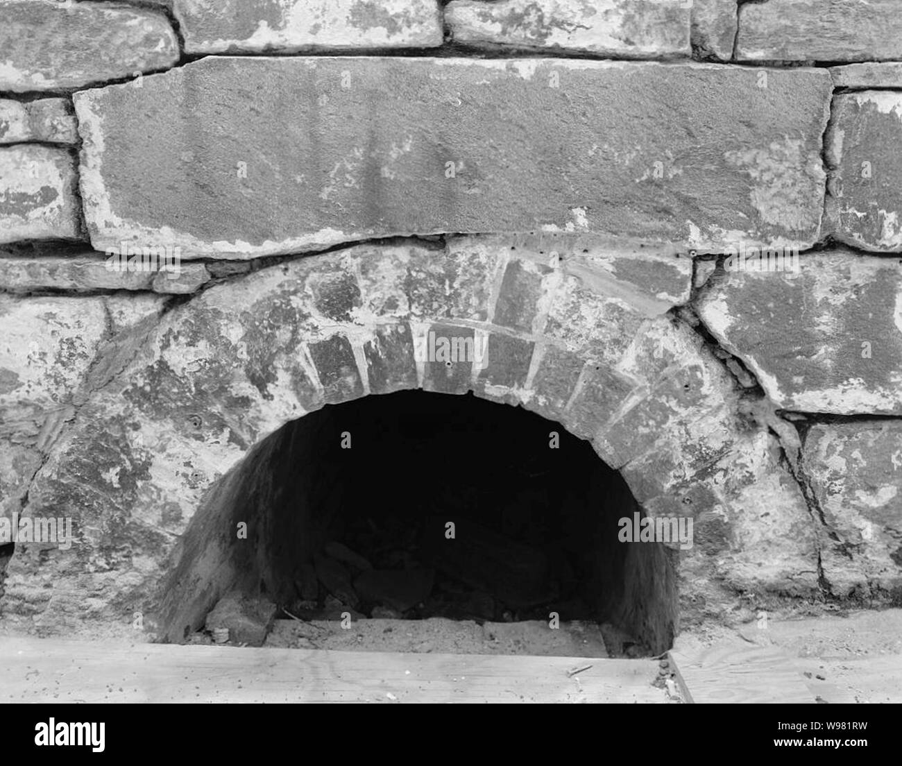 Detail, basement level, brick vaulted drain line Stock Photo - Alamy