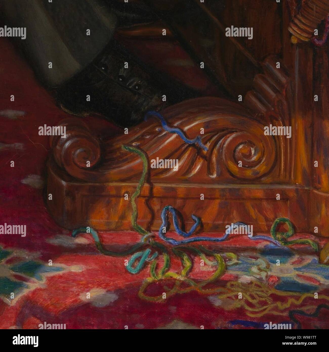 Detail WH Hunt Awakening Conscience (from G Art Project pic Stock Photo ...