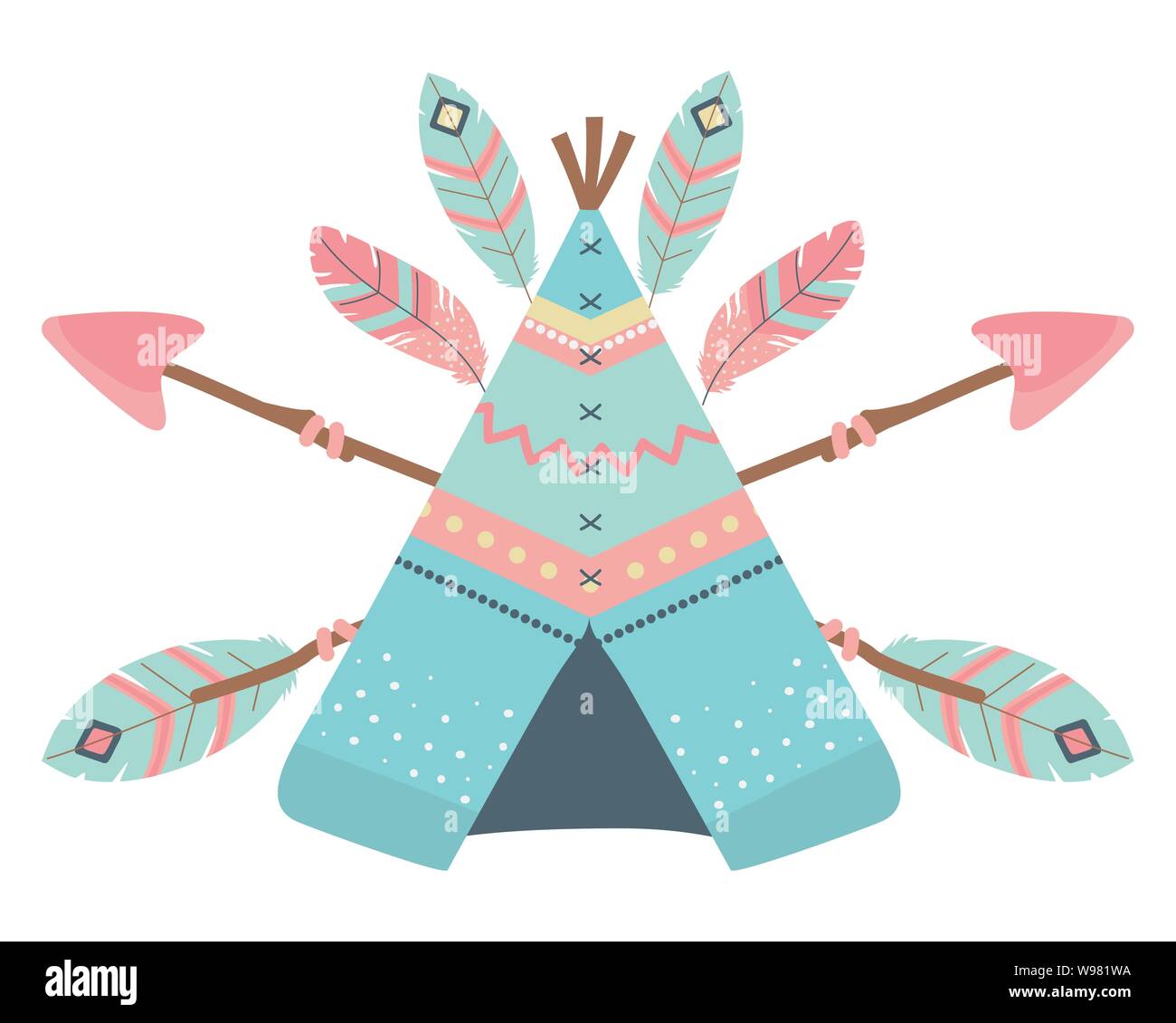 Boho tent design, Bohemic decoration vintage fashion abstract art and ...