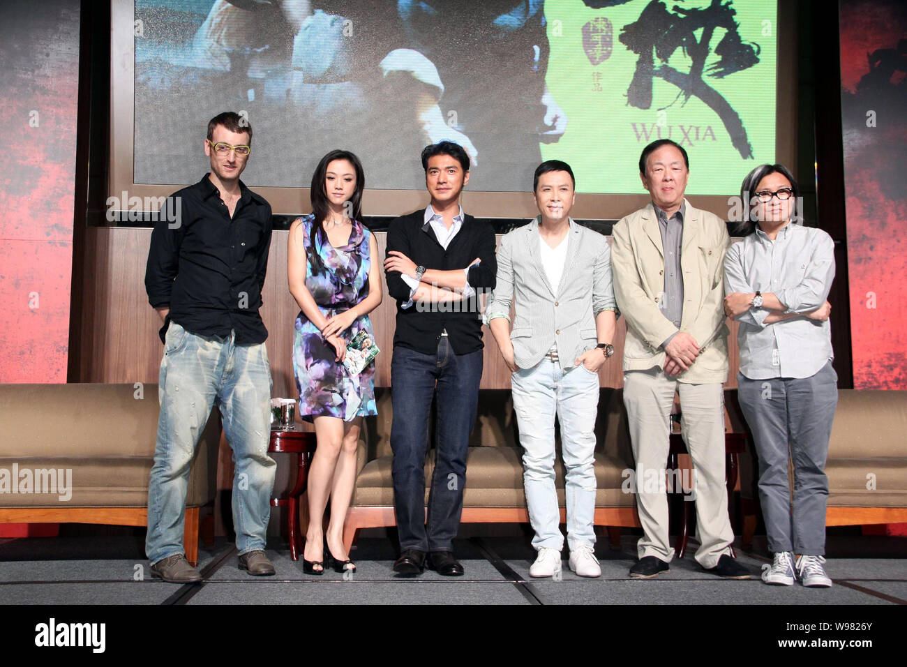 (From left) U.S. cinematographer Jake Pollock, Chinese actress Tang Wei ...