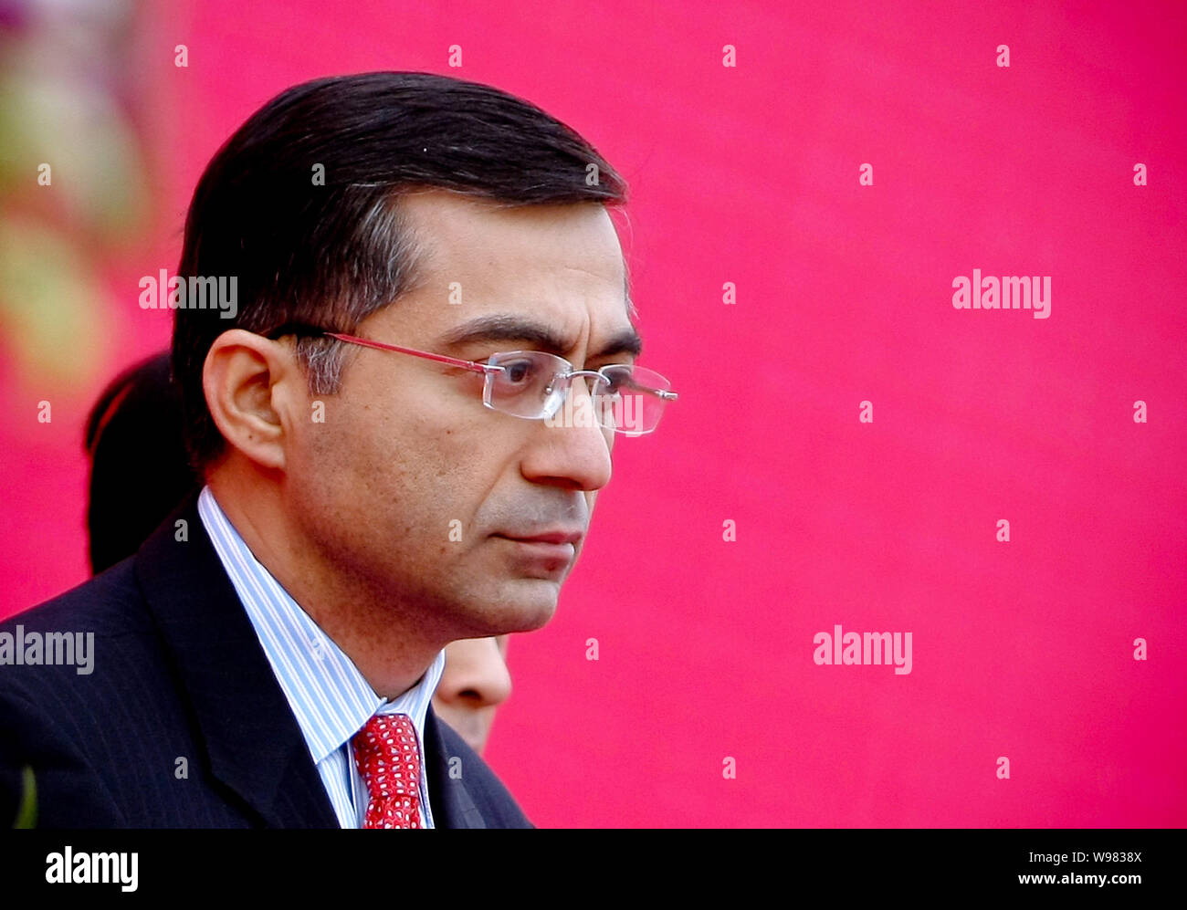 Amit Midha, Chairman of Dell Greater China, attends the groundbreaking ...