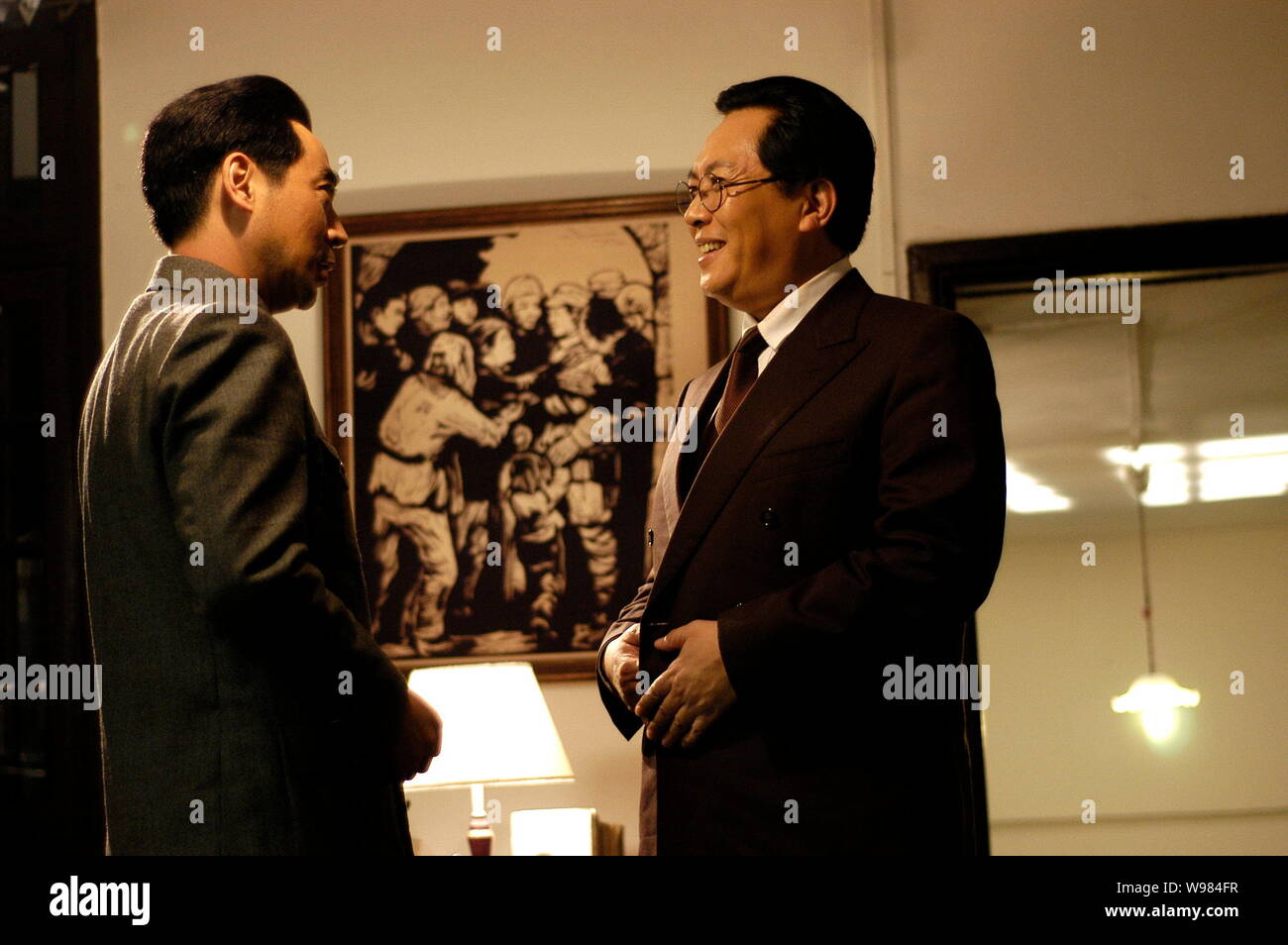This still of the TV drama, Unsung Heroes, shows Chinese actor Tang ...