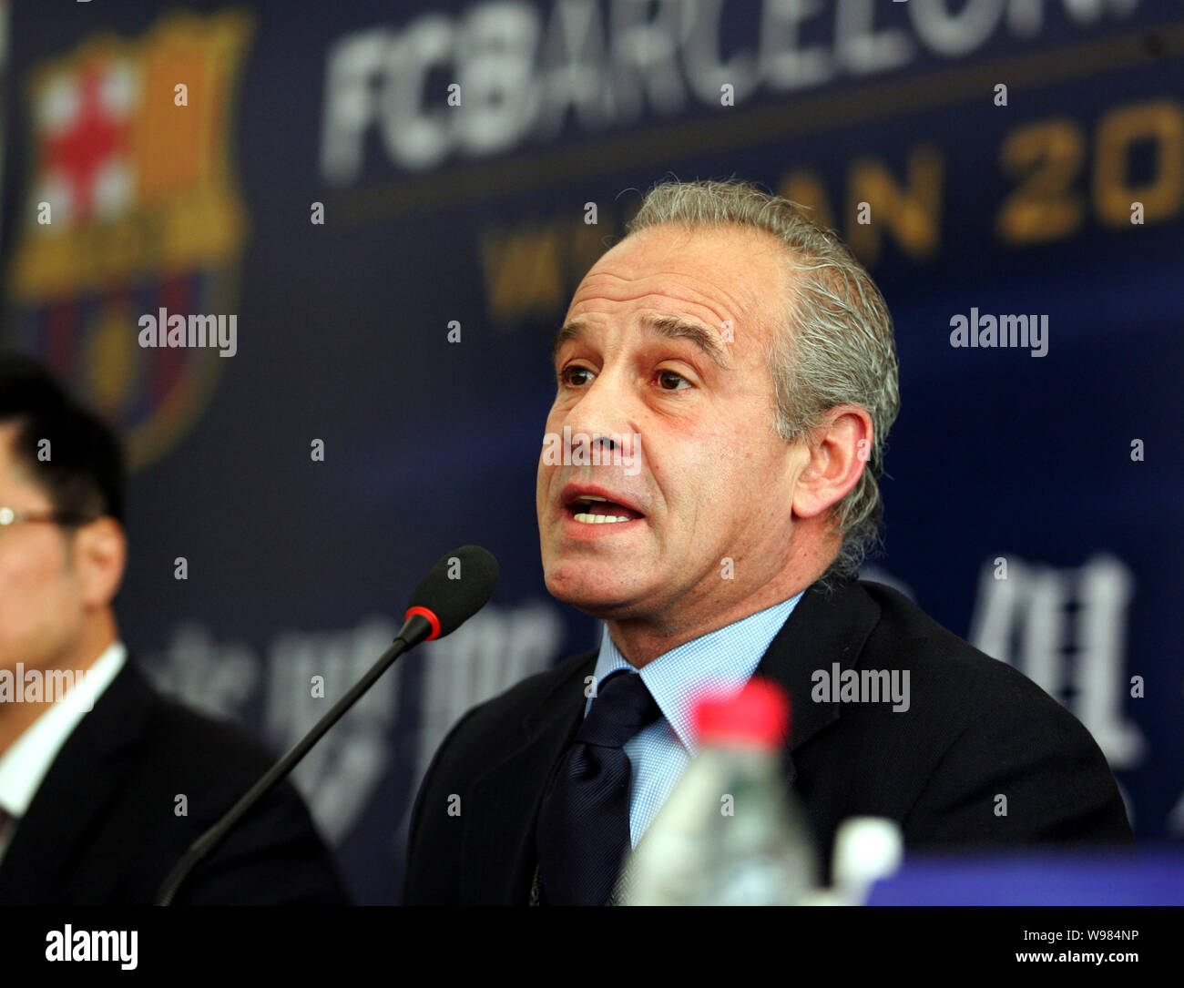 Former Spanish football player Julio Alberto Moreno Casas, spokesman of ...