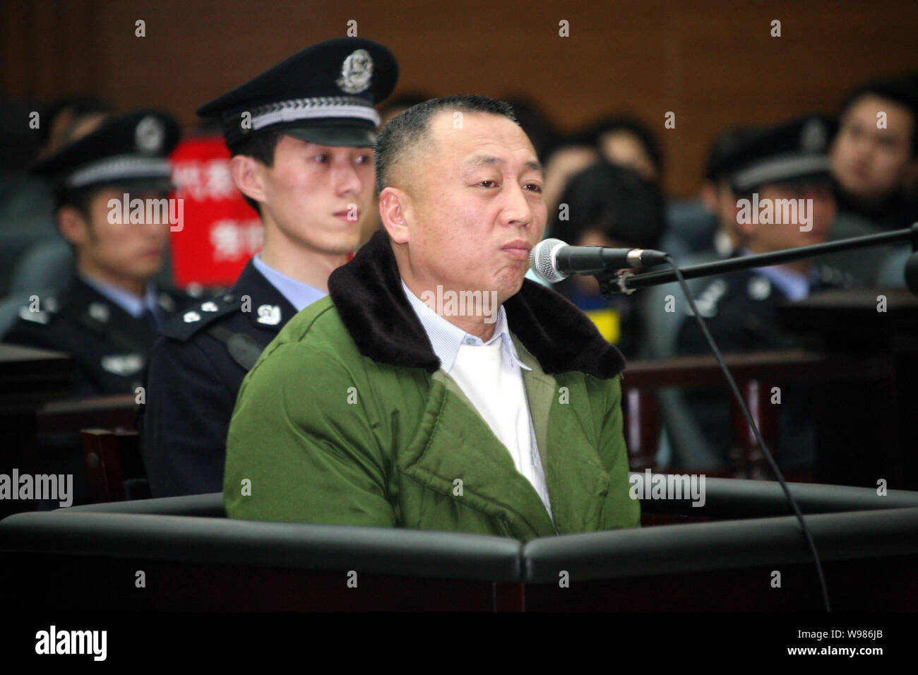 Pictured accused hi-res stock photography and images - Alamy