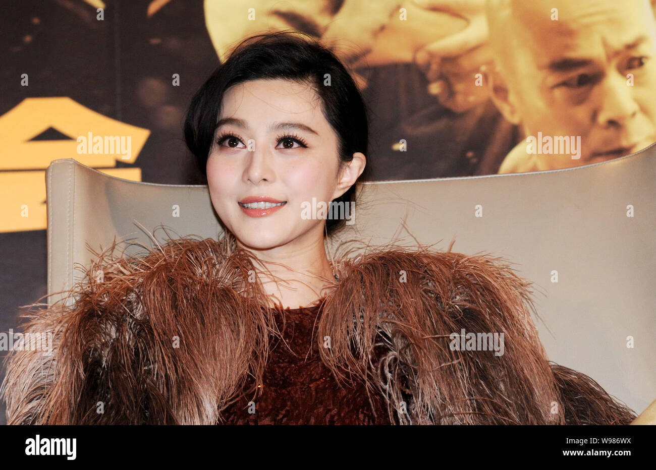 Chinese actress Fan Bingbing attends a press conference for the movie ...