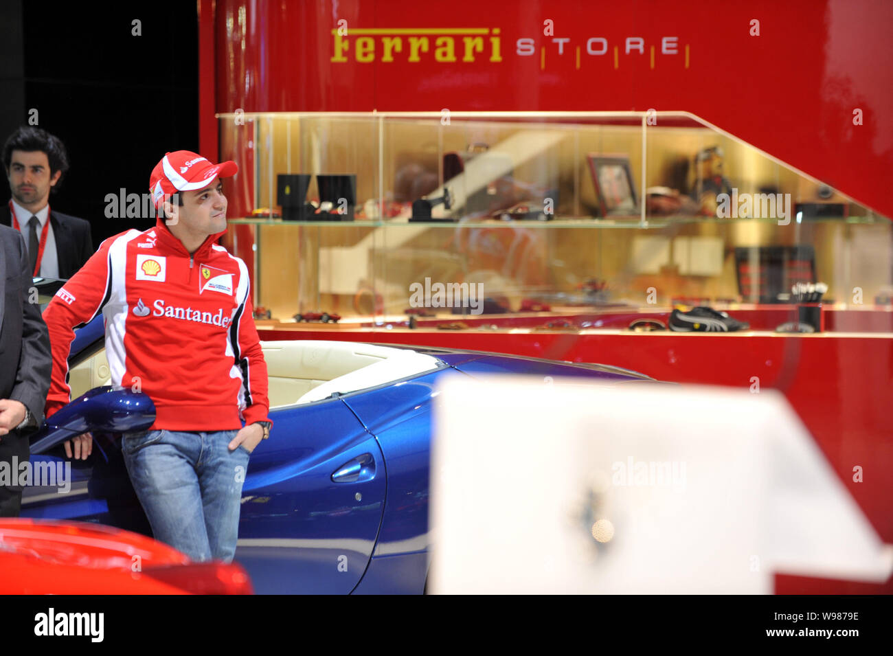 Brazilian F1 driver Felipe Massa of Ferrari is pictured during the ...