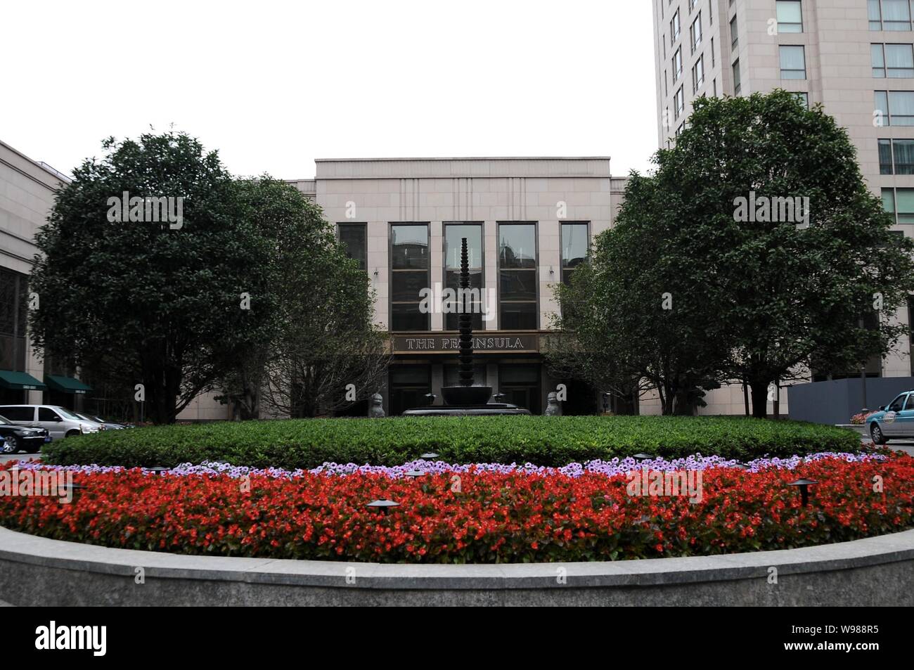 --File--View of the Peninsula Hotel in Shanghai, China, 2 November 2011 ...