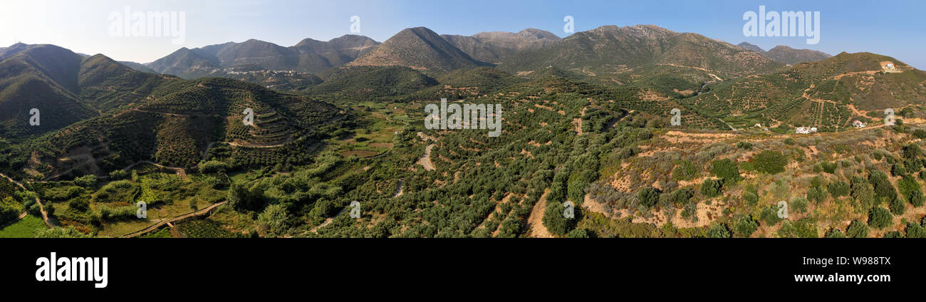 Crete aerial view hi-res stock photography and images - Alamy