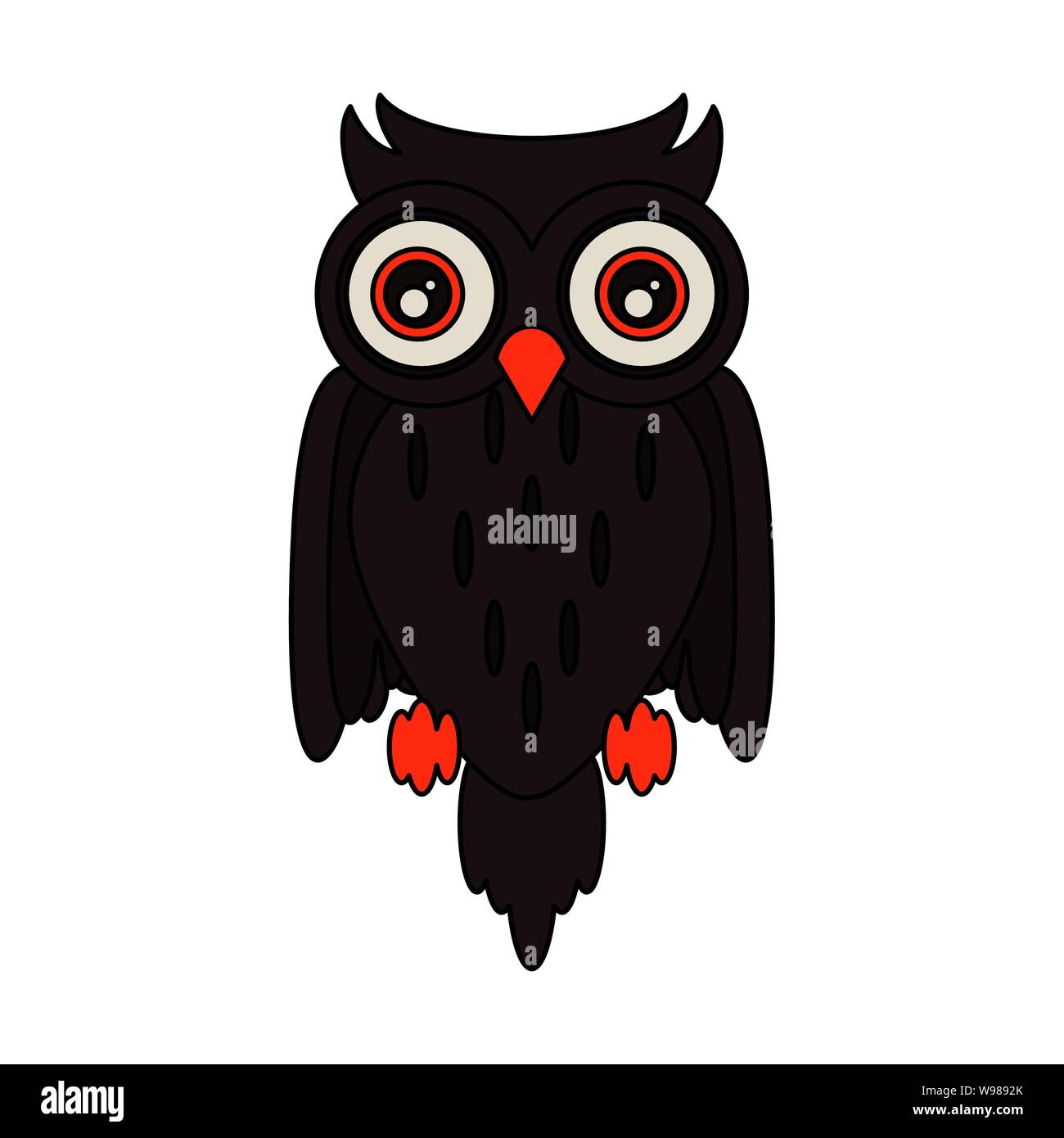 halloween october scary celebration cartoon Stock Vector Image & Art ...