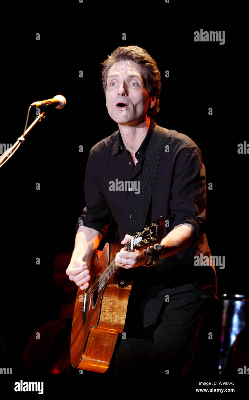 U.S. singer Richard Marx performs at a concert in the Shanghai ...