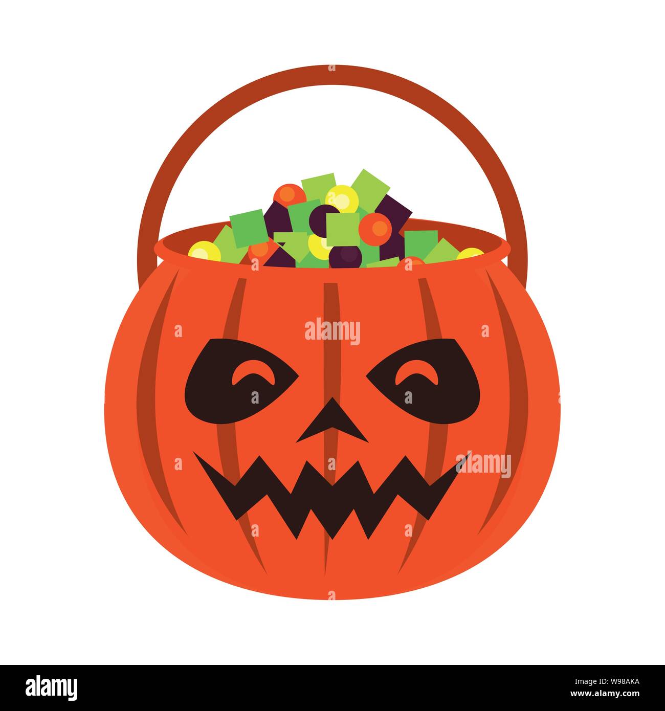 halloween october scary celebration cartoon Stock Vector Image & Art ...