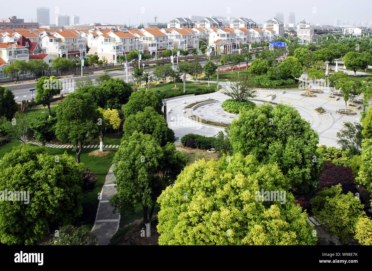 View cluster villas residential hi-res stock photography and images - Alamy