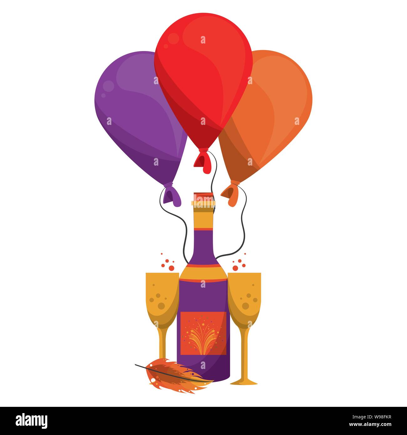 party festive celebration carnival cartoon Stock Vector Image & Art - Alamy
