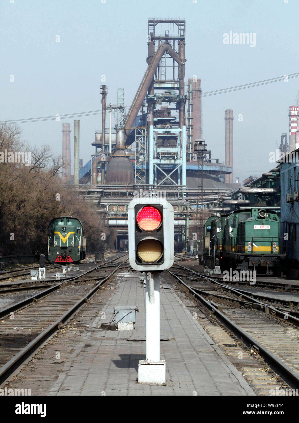 Shougang steel mill beijing hi-res stock photography and images - Alamy