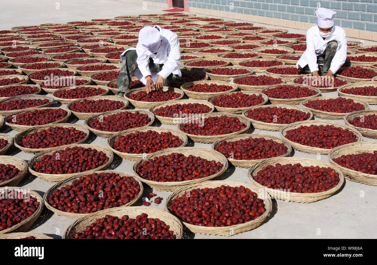 Jujube xinjiang hi-res stock photography and images - Alamy