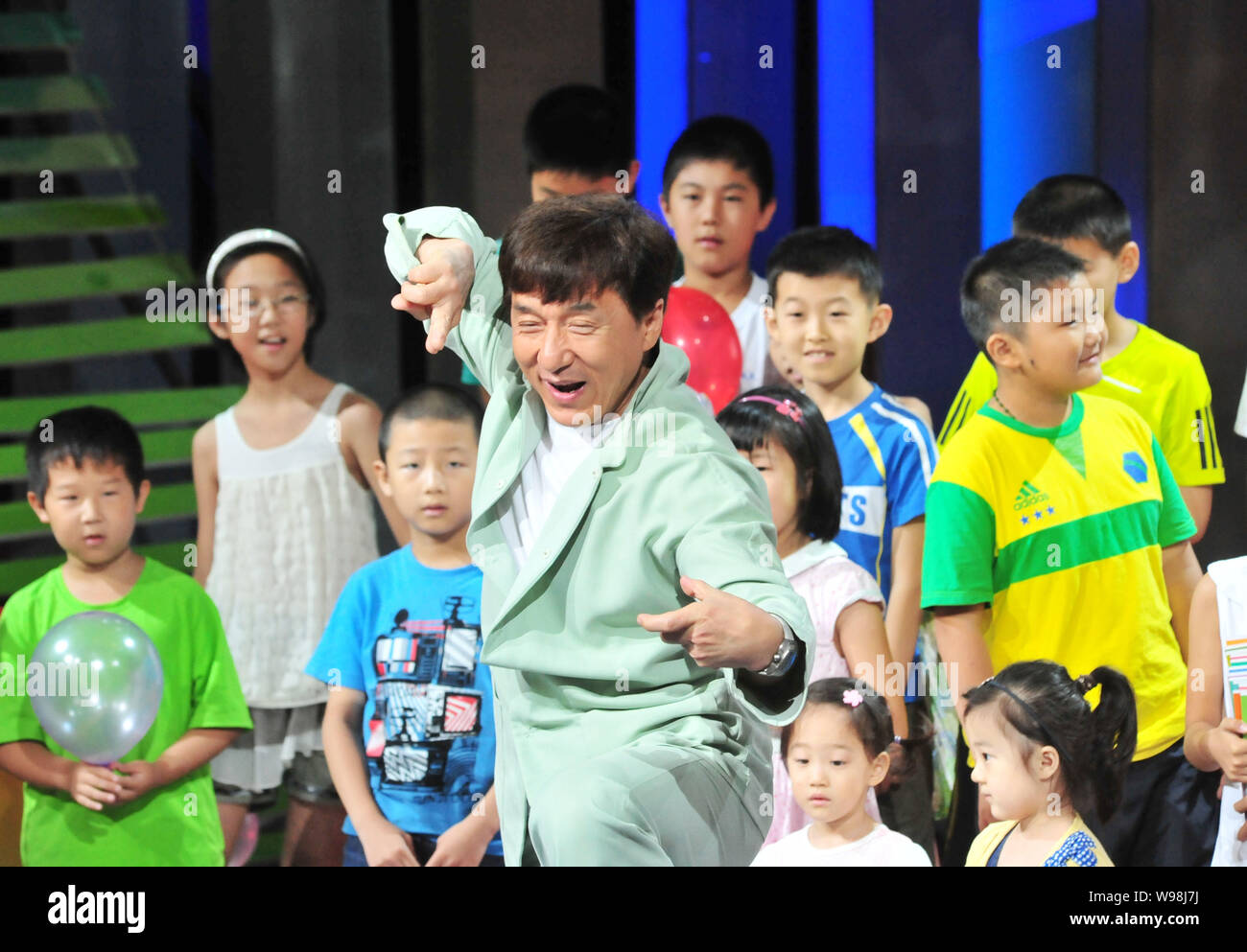 Hong Kong kung fu superstar Jackie Chan, ambassador of China Foundation ...
